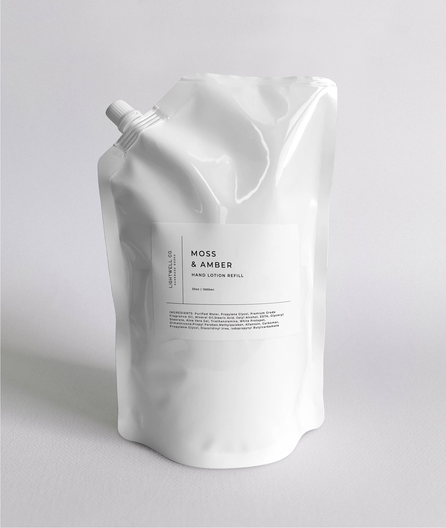 Moss & Amber Hand Lotion Refill – lightwellco